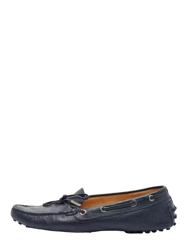 TOD'S Gommino Tie-detail Loafers - Blue