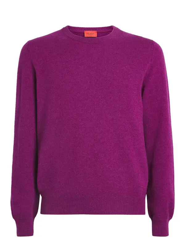 Isaia Cashmere Sweater - Red