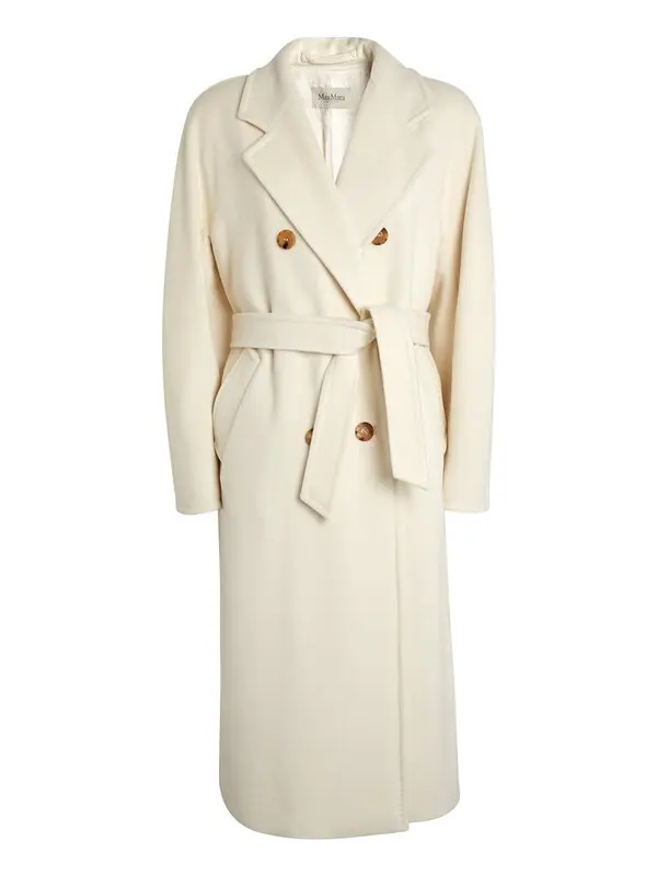 Max Mara Madame Icon Coat - White