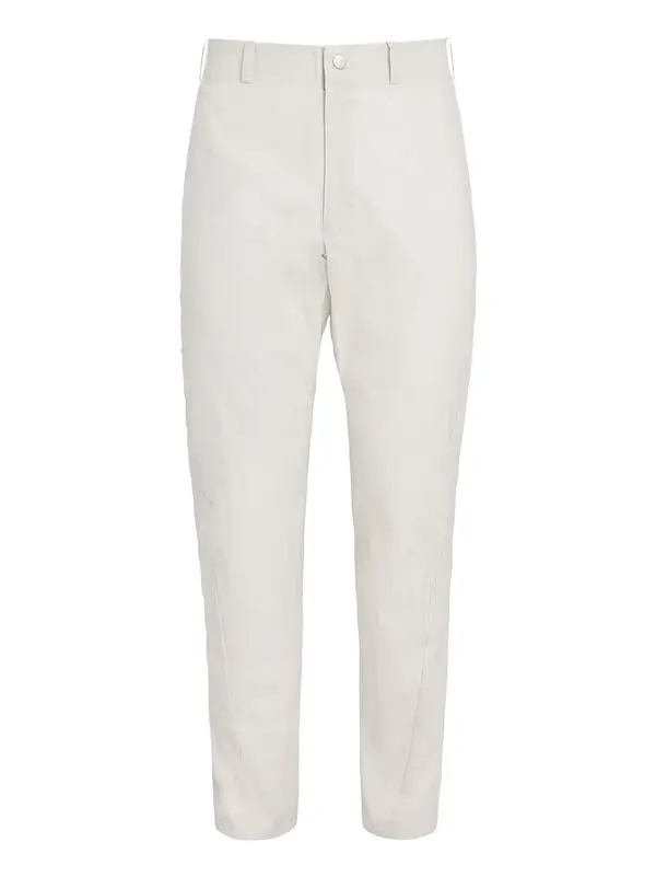 ALBA Cotton-blend Techno Trousers - Ivory