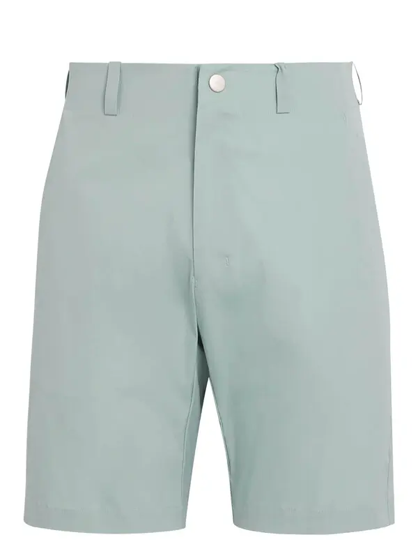 ALBA Cotton-blend Techno Shorts - Green