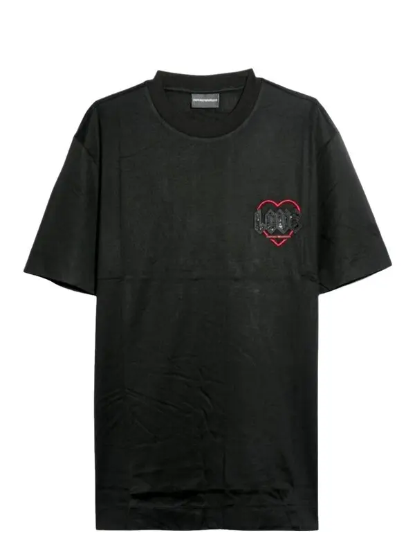 Emporio Armani Short-sleeved T-shirt - Black