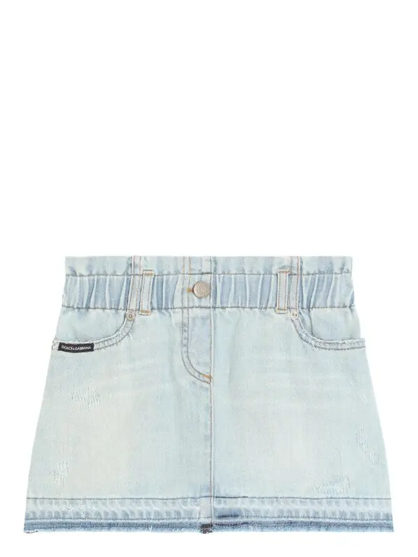 Dolce & Gabbana Denim Skirt - Multi-color