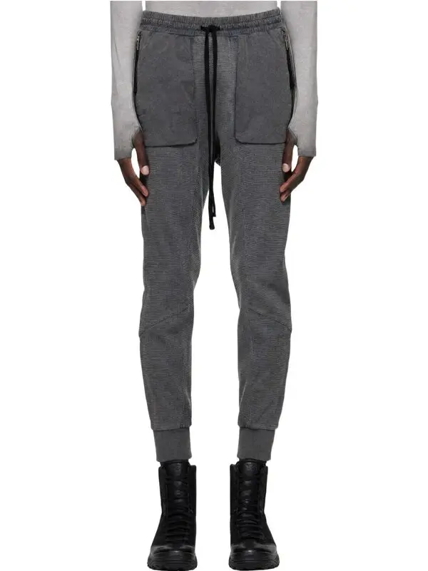THOM KROM Logo Casual Pants - Grey