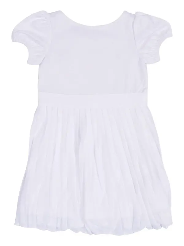 Polo Ralph Lauren Pleated A-line Dress - White