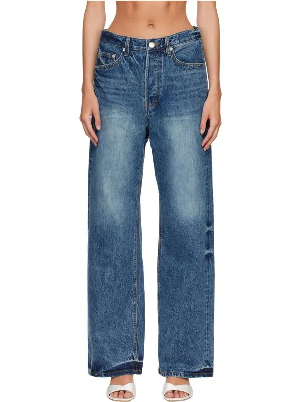 R2W Edric Straight Jeans - Blue