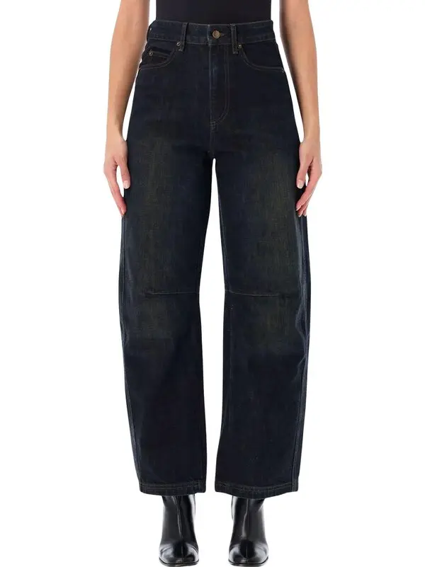 Soeur Eliot Wide-leg Jeans - Black