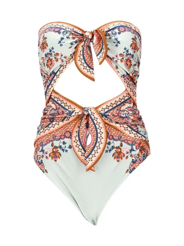 Zimmermann Costume Da Bagno Intero Aster - Multicolor