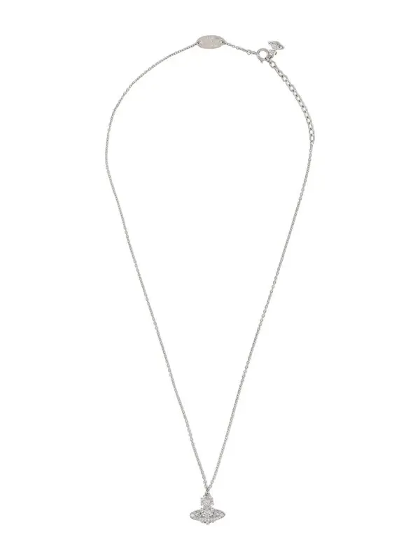 VIVIENNE WESTWOOD Collana "narcissa" Con Pendente - Silver