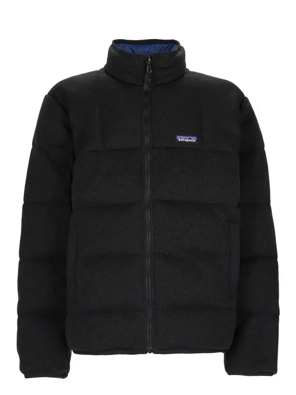 Patagonia Giacca Reversibile Con Logo - Black
