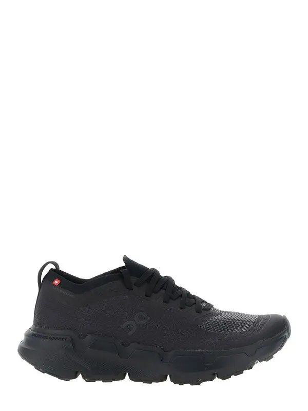 On Cloudsoma Low-top Trainers In Recycled Polyester With Cushioning - Black