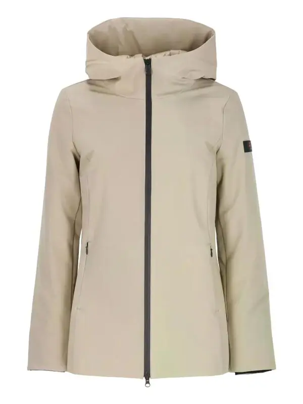 Peuterey Farquar Ta Hooded Padded Jacket - Neutrals