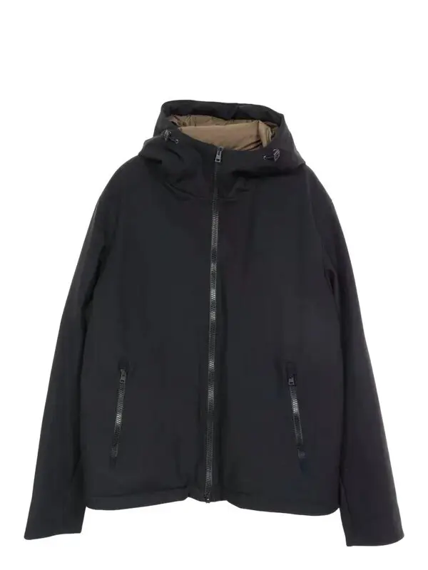 Herno 2020s Hooded Down Jacket - Black