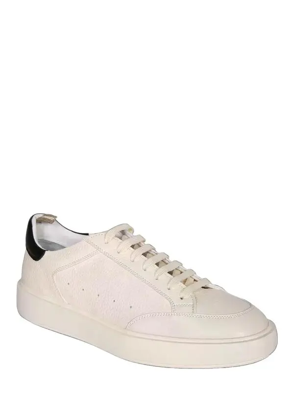Officine Creative Grainy Leather Sneakers - Neutrals