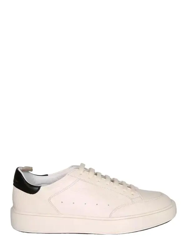 Officine Creative Grainy Leather Sneakers - Neutrals