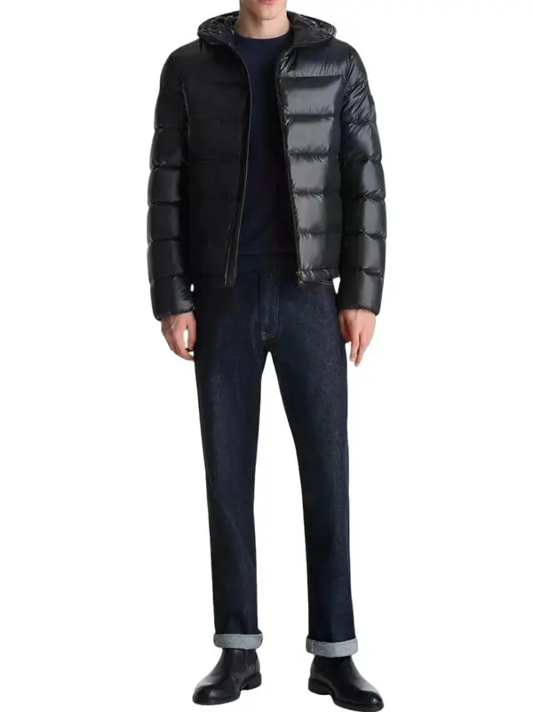 Peuterey Honova Quilted Hooded Jacket - Black
