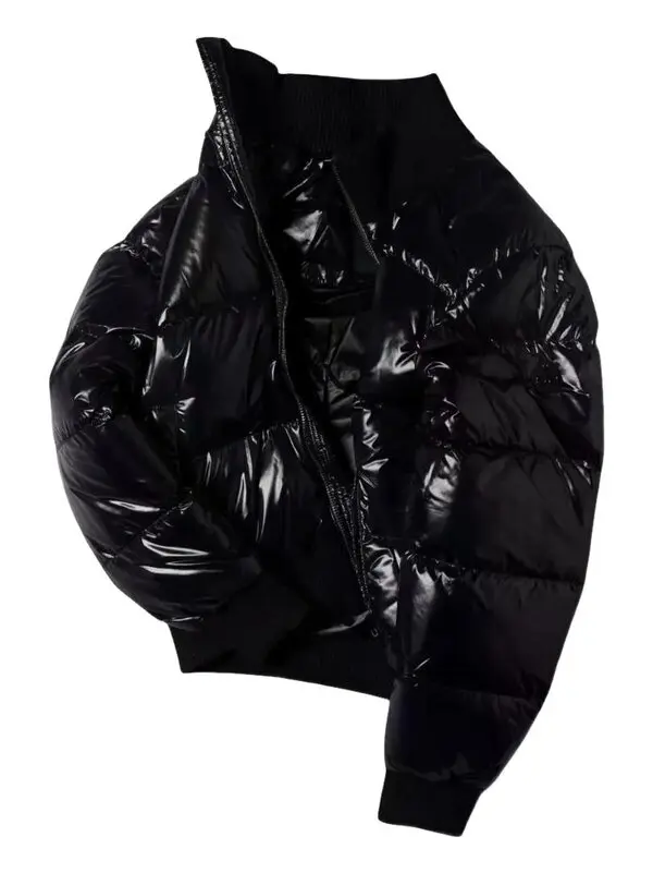 Moose Knuckles Kings Quilted High-neck Jacket - Black