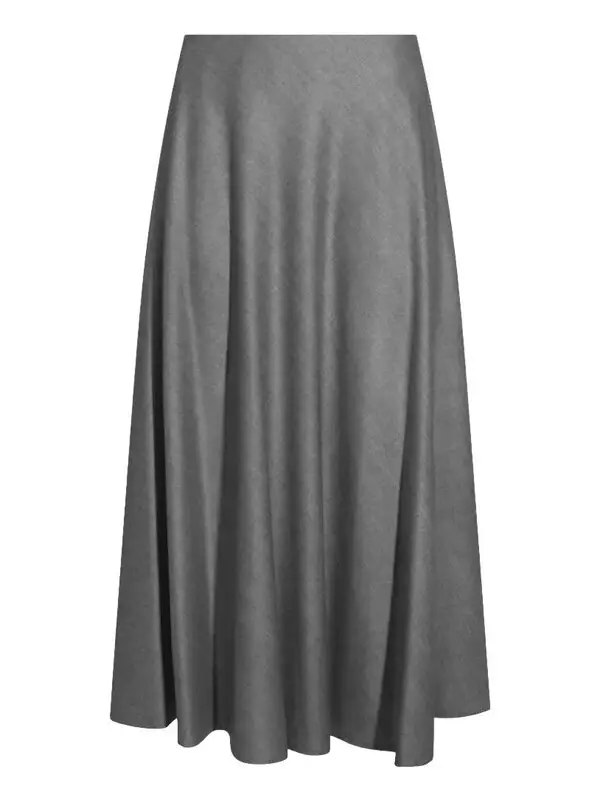 Tagliatore A-line Maxi Skirt - Grey