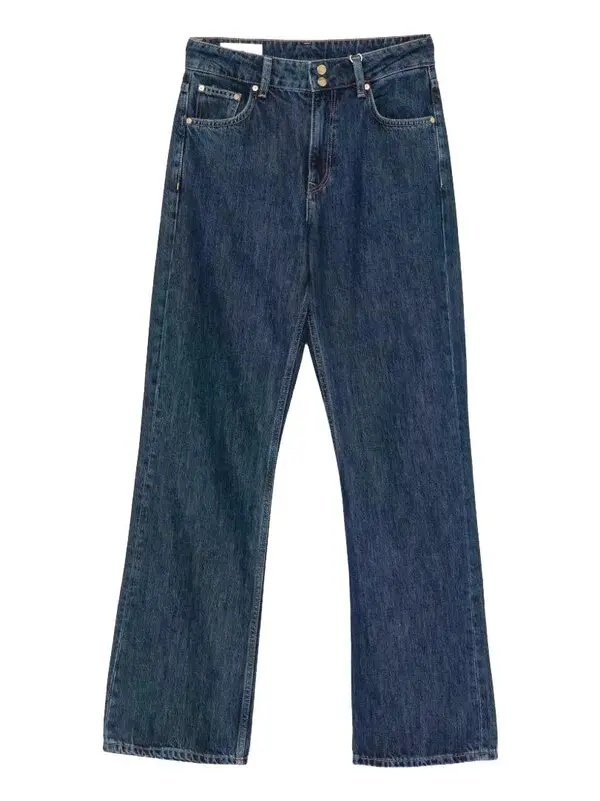 Gant Belt-loop Double-button Jeans - Blue