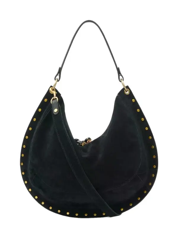 Isabel Marant Étoile Oskan Soft L Suede Bag - Black