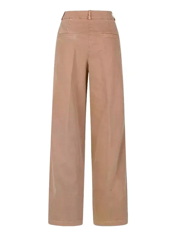 Peserico Wide-leg Tailored Trousers - Neutrals