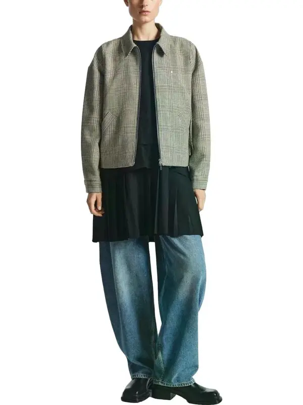 STEL Check Tie-side Jacket - Neutrals