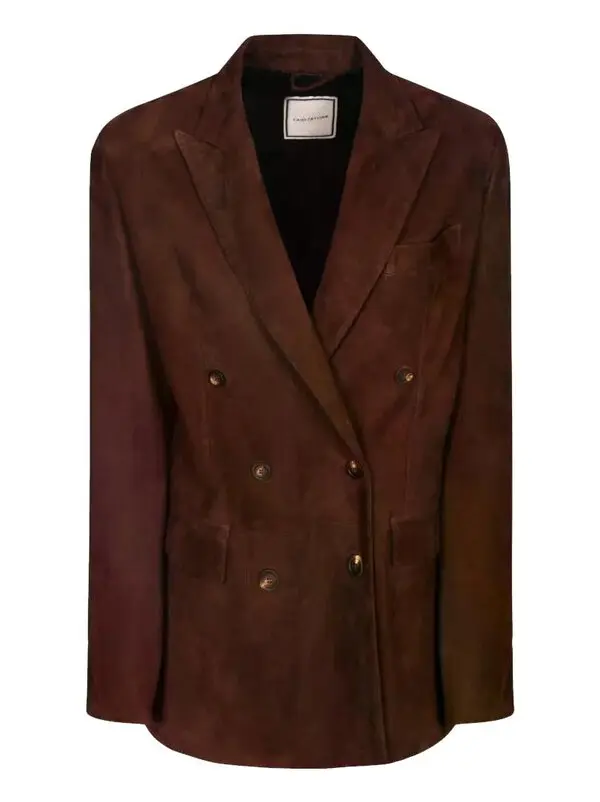 Tagliatore Double-breasted Blazer - Brown