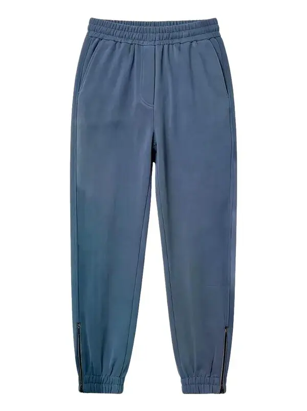 Brunello Cucinelli Elasticated-waistband Track Pants - Blue