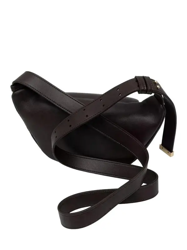 Armani Exchange Logo-plaque Shoulder Bag - Brown