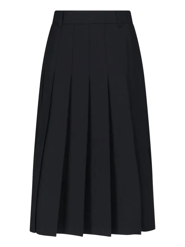 DUNST Polyester-rayon Skirt - Black