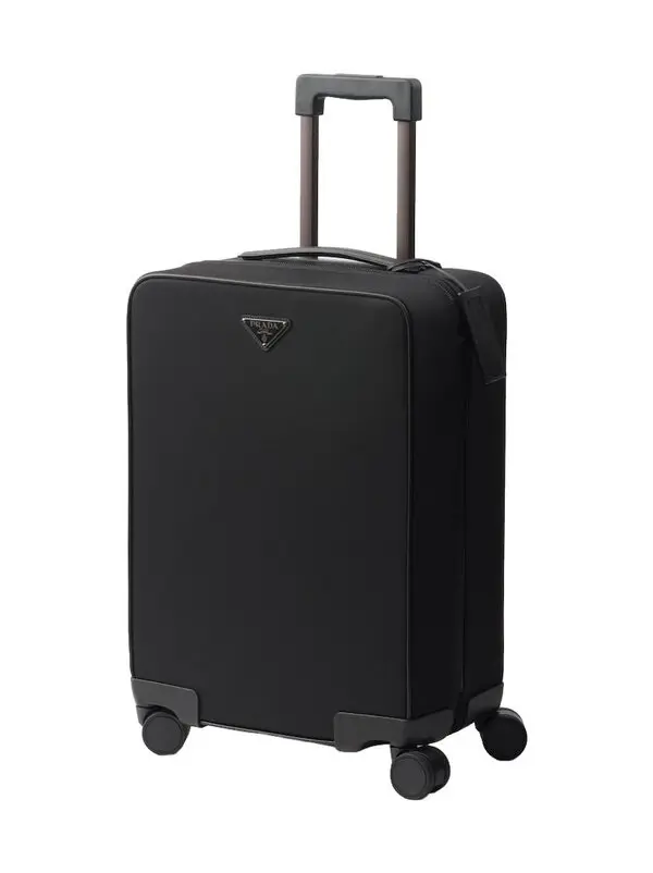 Prada Rolling Carry-on Suitcase - Nero