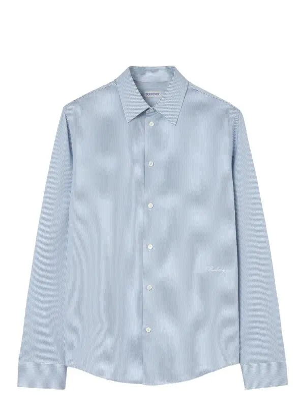 Burberry Mini Stripe Detail Shirt - Sunbleache