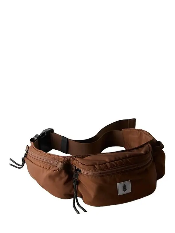 Free People Tri Peak Sling Bag - Chocolate