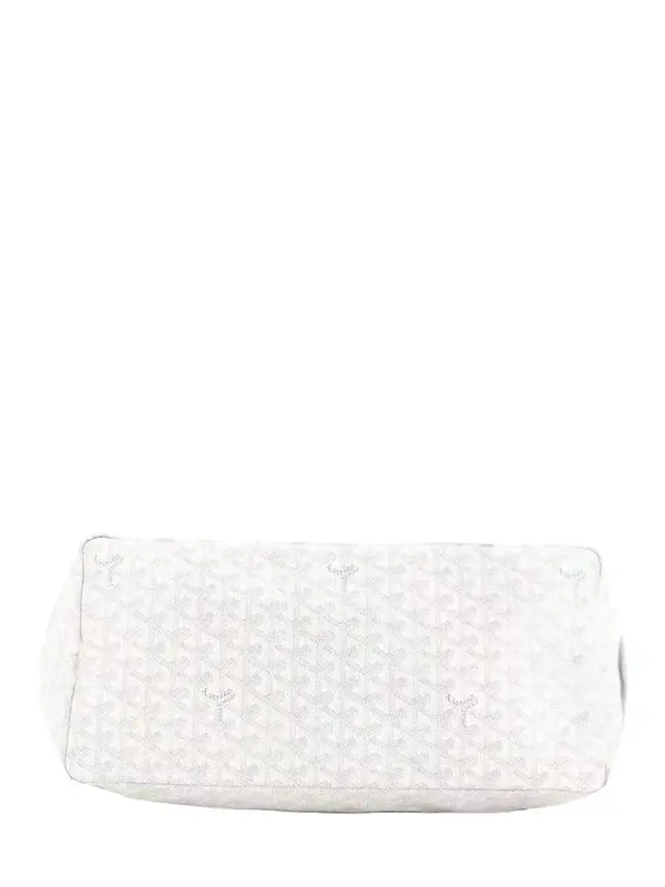 Goyard Saint Louis Printed Coated Canvas Gm Tote Bag - White
