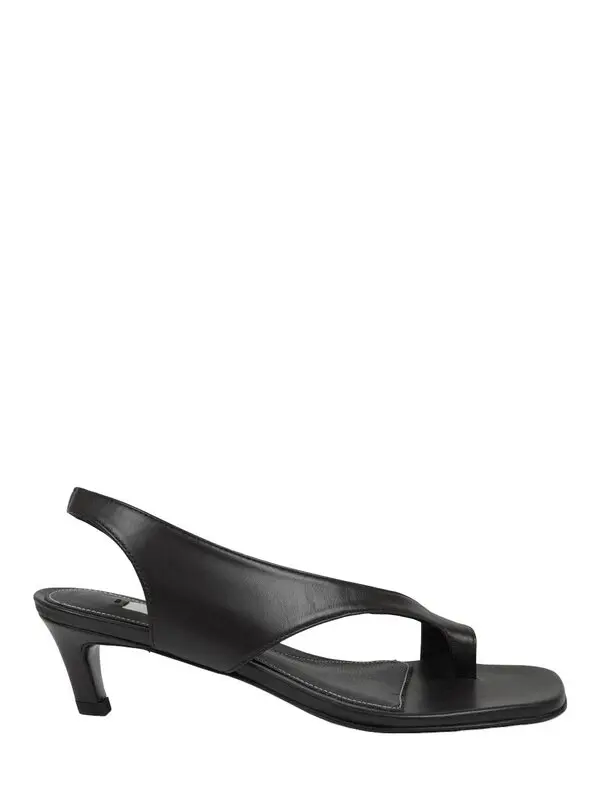 TOTEME Heeled Sandal - Black