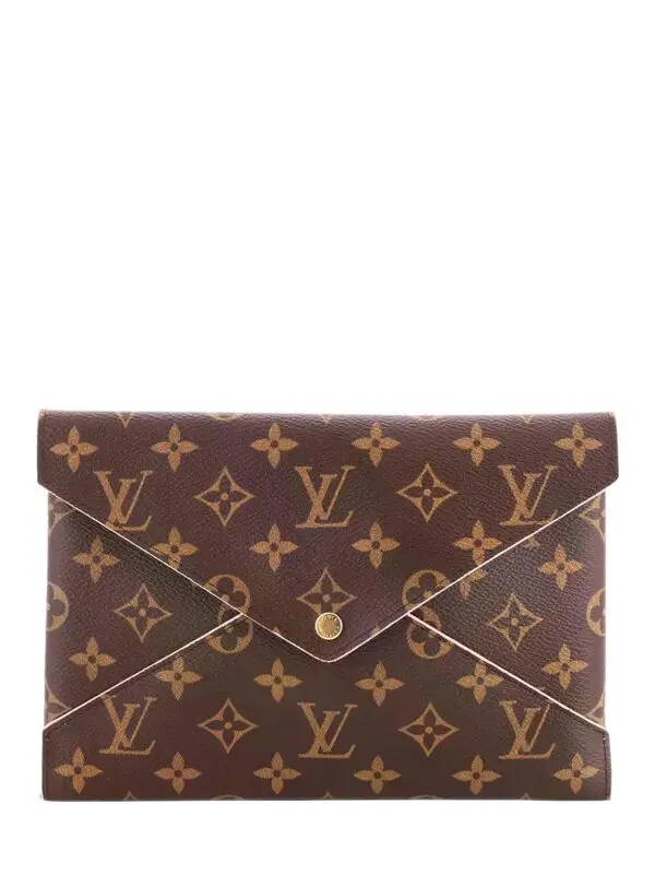 LOUIS VUITTON Kirigami Pochette Monogram Canvas Gm Pouch - Brown