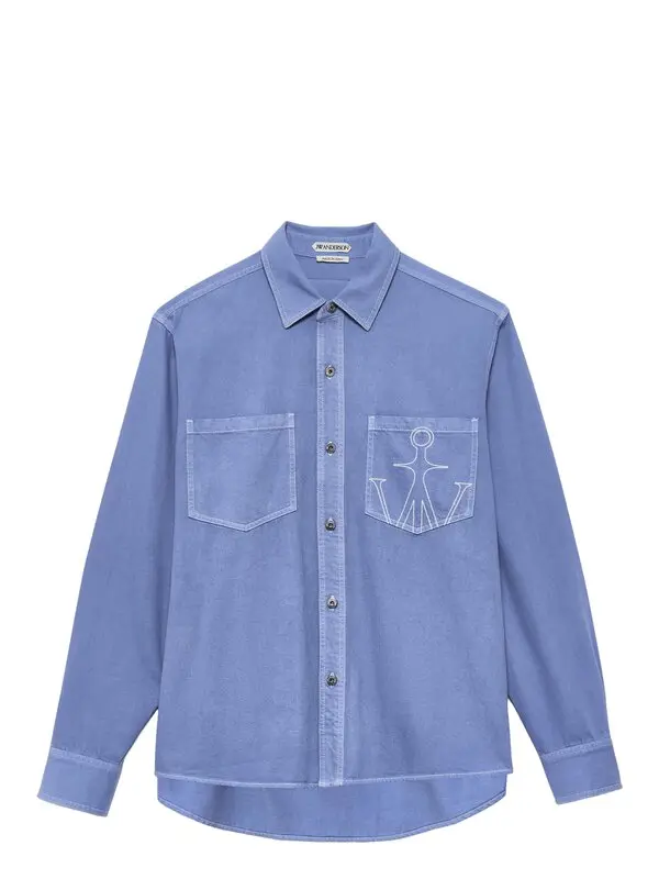 JW Anderson Camicia Oversize - Blu