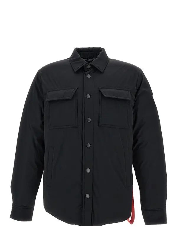 AFTER/LABEL Overshirt Belluno Imbottita - Nero