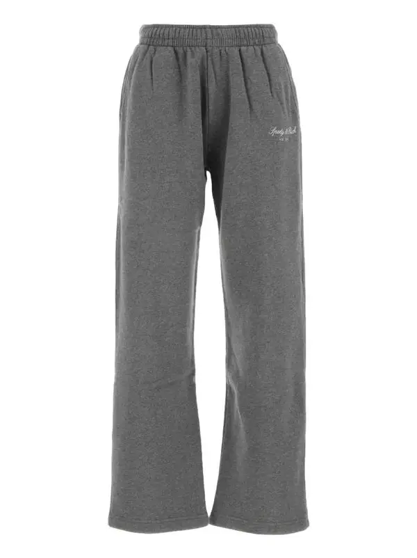Sporty & Rich Logo-print Track Pants - Grey