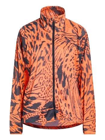 Adidas Jacket Size Recycled Polyester, Elastane - Orange