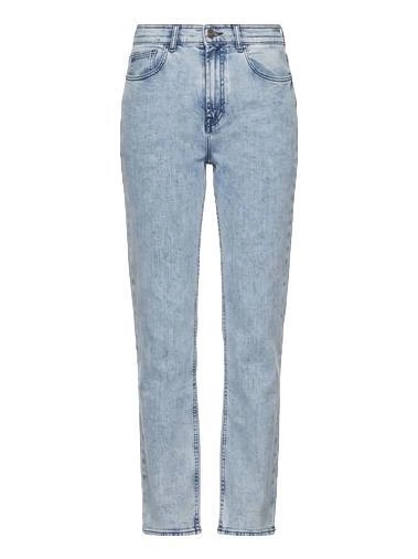 MOORER Jeans Size Cotton, Elastane - Blue