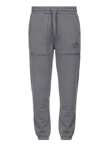 Alpha Industries Pants Size Cotton, Polyester - Grey