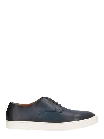DOUCAL'S Steve Lace-up Shoes Size Leather - Navy
