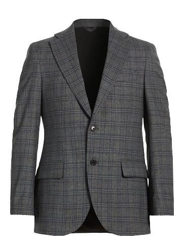TOMBOLINI Blazer Size Wool, Polyester, Elastane - Grey