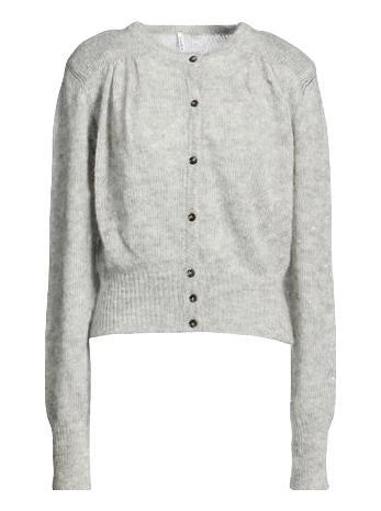 Liviana Conti Cardigan Size Mohair Wool, Polyamide, Wool, Metal - Grey