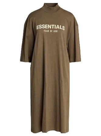 Fear Of God Midi Dress Size Cotton - Beige