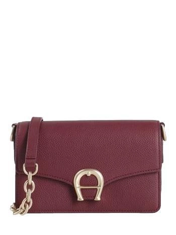 AIGNER Cross-body Bag Leather - Red