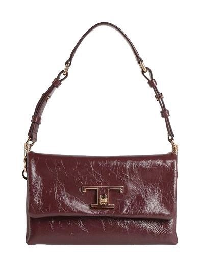 TOD'S Handbag Burgundy Leather - Red