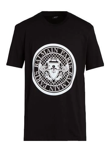 Balmain T-shirt Size Cotton - Black