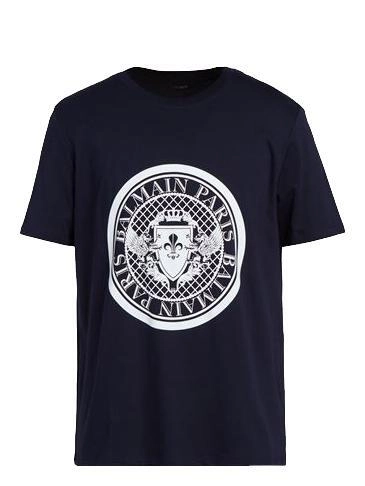 Balmain T-shirt Size Cotton - Navy